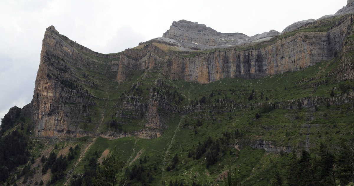 Faja Racón en el Valle de Ordesa